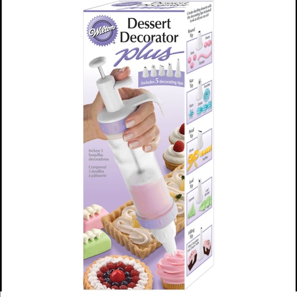 Wilton Kitchen | Wilton Dessert Decorator Plus Cake Decorating Tool ...